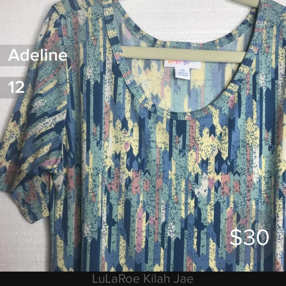 LuLaRoe | Dresses | Lularoe Adeline | Poshmark